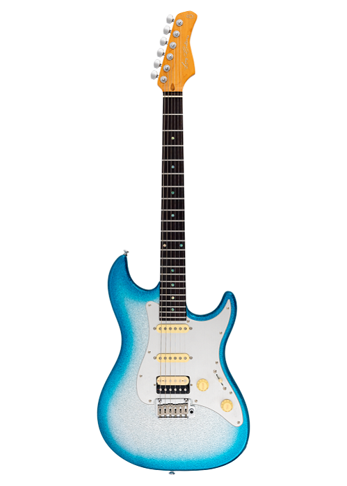 Guitarra elétrica 6c Sire Larry Carlton S7 HSS New Gen Skyburst Sparkle ...