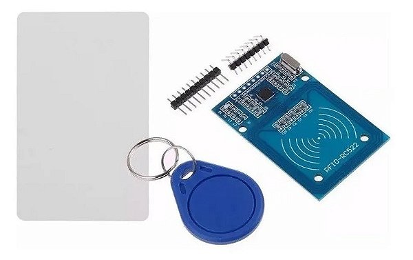 Kit Módulo Leitor RFID MFRC522 com Cartão e Chaveiro - ACEPIC Tecnologia