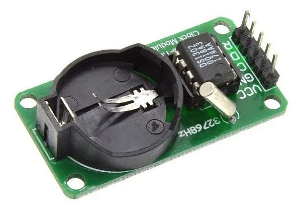 Módulo RTC DS1302 - Sem Bateria - ACEPIC Tecnologia