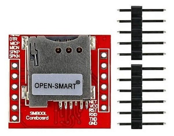 Módulo GSM GPRS SIM800L com Antena - ACEPIC Tecnologia