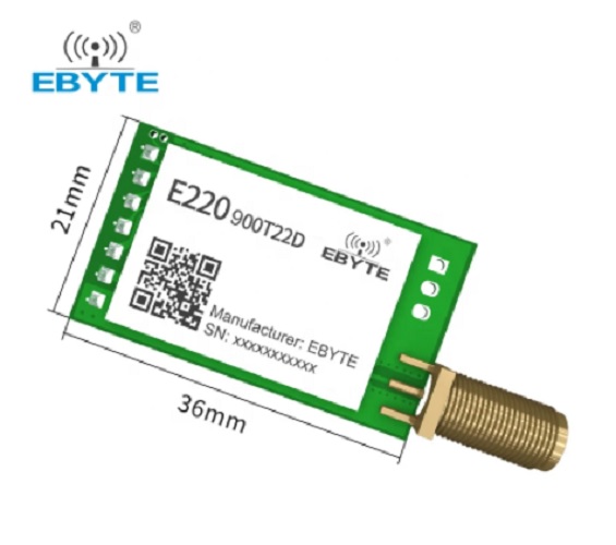 Módulo LORA LLCC68 915 Mhz E220-900t22d - 5km - ACEPIC Tecnologia