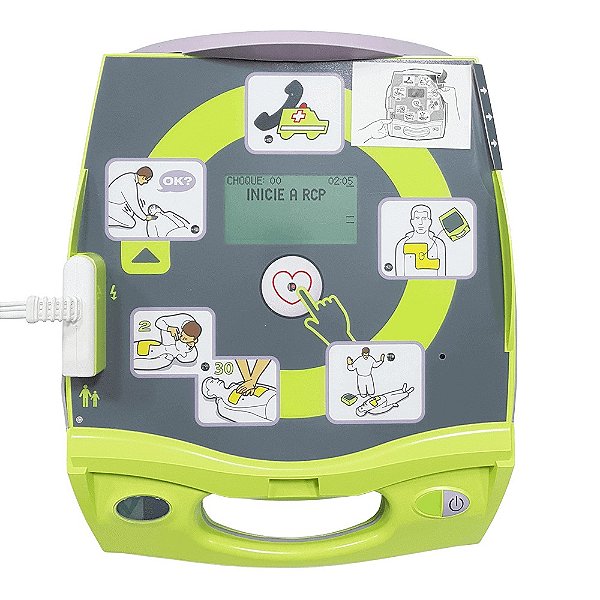 Desfibrilador Externo Automático (DEA) Zoll AED Plus com feedback RCP ...