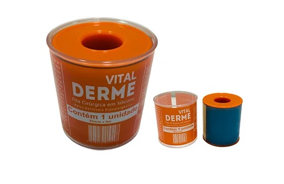 Fita Cirúrgica De Silicone Adesiva Rolo 5cm x 5m Para Cicatriz e ... Fita Cirúrgica De Silicone Adesiva Rolo 5cm x 5m Para Cicatriz e ...