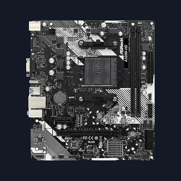 Placa Mãe A320M-HD ASROCK - JD INFORMÁTICA