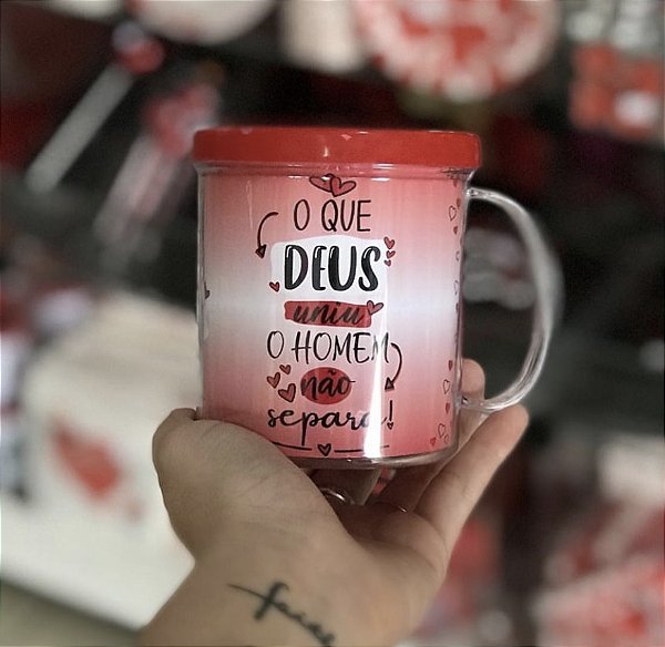 Caneca Acrílico Personalizada - Kmix Festas