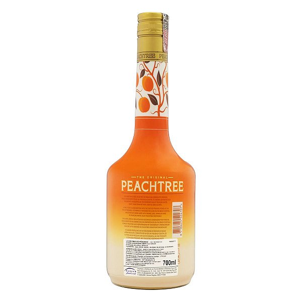 Licor Peachtree Sabor Pessego 700ml - Compre Bebidas Online - Whisky ...