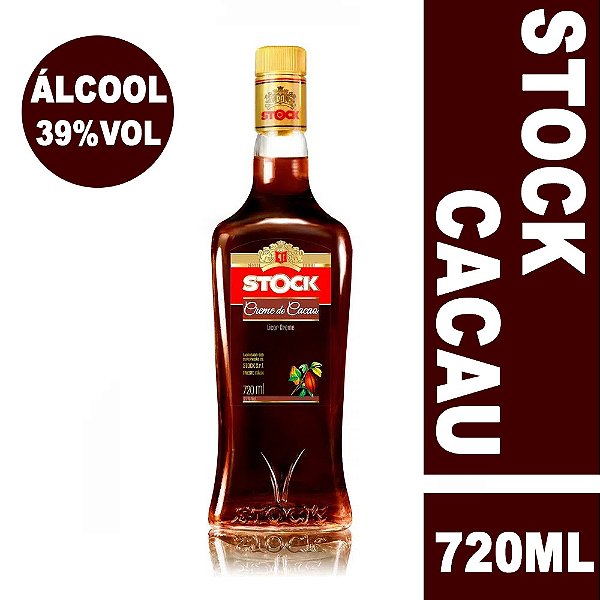 Licor Stock Creme de Cacau 720ml - Compre Bebidas Online - Whisky ...