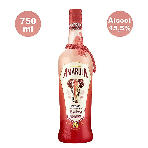Licor Amarula Raspberry & Chocolate Liqueur 750ml - Compre Bebidas ...