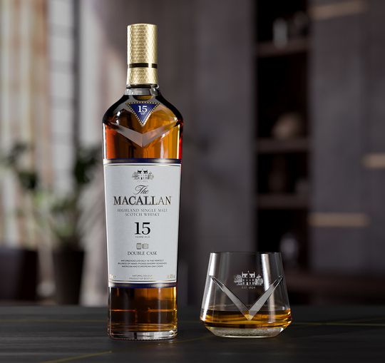 Whisky The Macallan Double Cask 15 Anos Single Malt 700ml - Compre Bebidas Online - Whisky ...