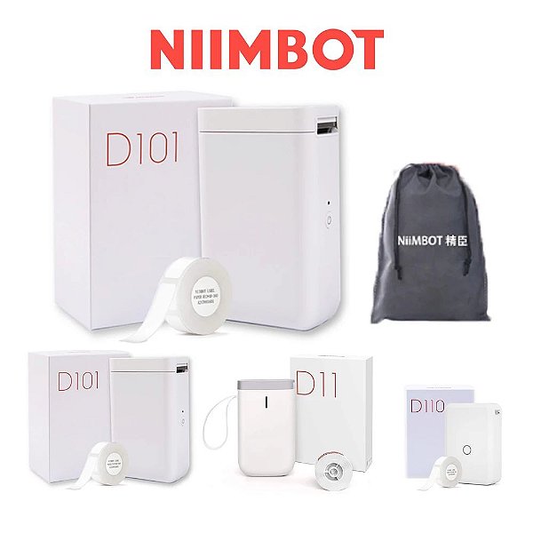 1 Rolo Papel Etiqueta Niimbot 50x15mm (130un) - Niimbot Brasil