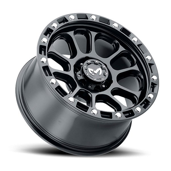 Jogo de Rodas MKW M204 17x9 5x127 0MM preto - 4x4 Store Brasil