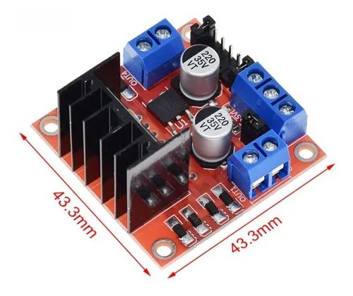 Módulo Ponte H L298n Driver Motor Dc Para Arduino Esp8266 - Blutu ...