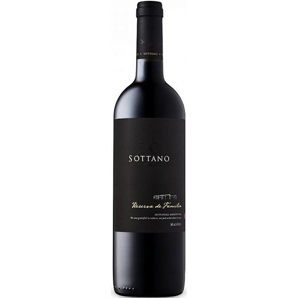 Sottano Reserva de Família Malbec 750ml - Bar.Co Vinhos e Destilados