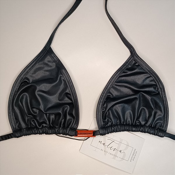 Top Micro - Preto Cirrê - Nativa by Evy Cristina
