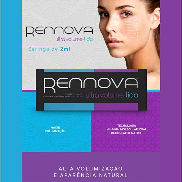 Rennova Ultra Volume Lido Com 1 Seringa de 1ml - INNOVAPHARMA - Farmahof