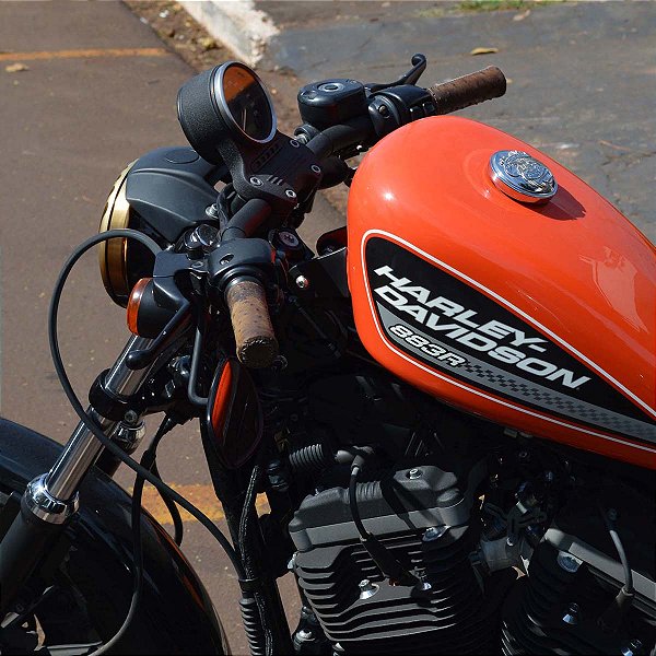 Guidão ZERO DRAG para Harley-Davidson - Skull Custom Parts