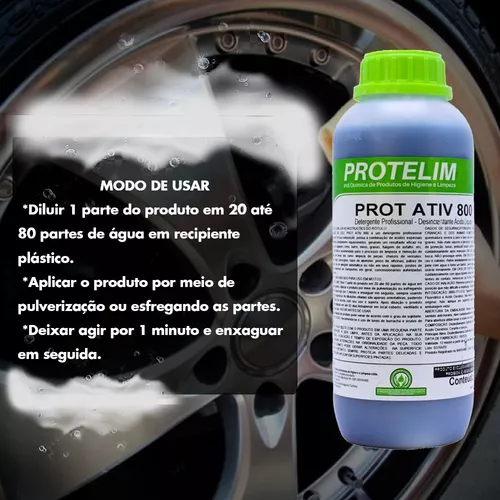 Prot Ativ 800 Desincrustante Ácido 1,5L - Protelim - UP CARSHOP