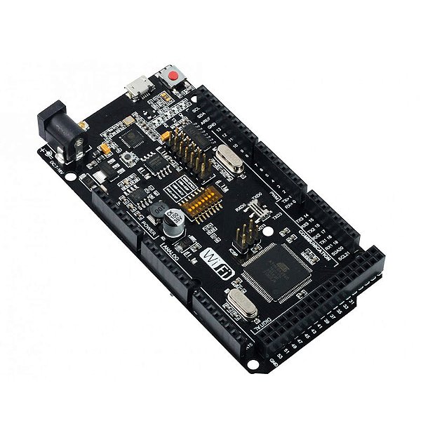 Arduino Mega 2560 com WiFi ESP8266 Integrado | Baú da Eletronica - Baú ...