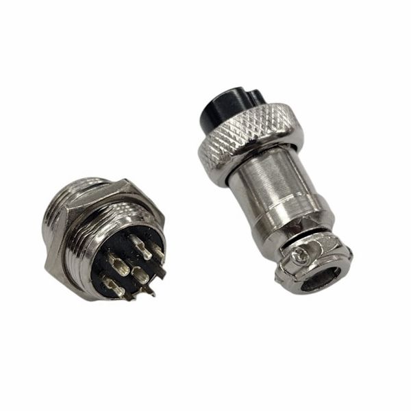 Conector Mike 8 Vias Macho e Fêmea | Baú da Eletrônica - Baú da ...