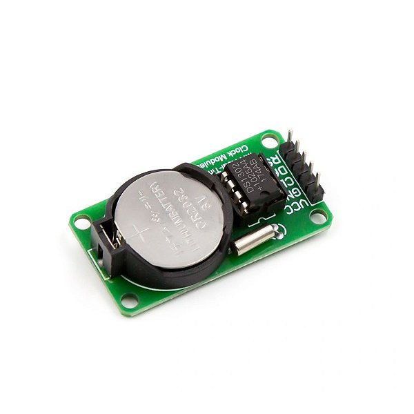Módulo Real Time Clock RTC DS1302 | Baú da Eletrônica - Baú da ...