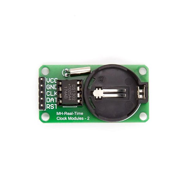 Módulo Real Time Clock RTC DS1302 | Baú da Eletrônica - Baú da ...