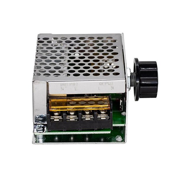 Dimmer 4000W SCR 220V com Gabinete Metálico | Baú da Eletrônica - Baú ...