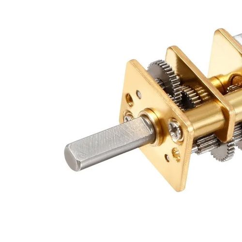 Mini Motor DC com Redução 6V 100RPM | Baú da Eletrônica - Baú da ...