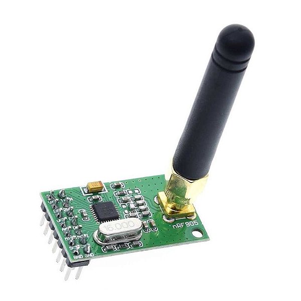 Módulo Nrf905 Wireless Arduino Antena Baú Da Eletrônica Baú Da Eletrônica Componentes