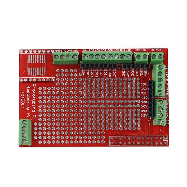 Proto Shield para Raspberry Pi | Baú da Eletrônica - Baú da Eletrônica ...