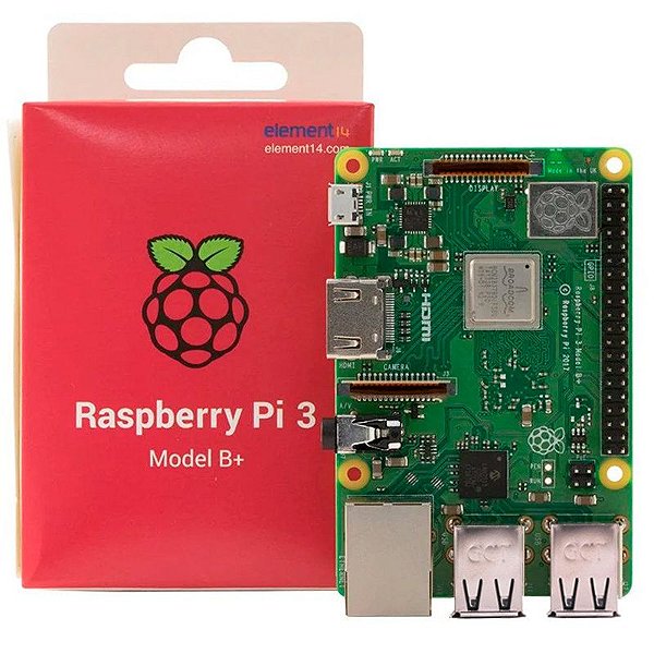 Raspberry Pi 3 - Model B+ Element14 - Baú da Eletrônica - Componentes ...