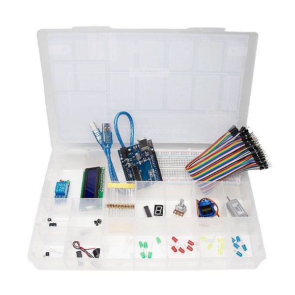 Kit Arduino Iniciante Completo com CD no Baú da Eletrônica - Baú da ...