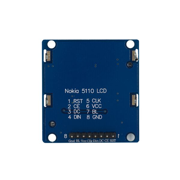 Display LCD Nokia 5110 para Arduino | Baú da Eletrônica - Baú da ...