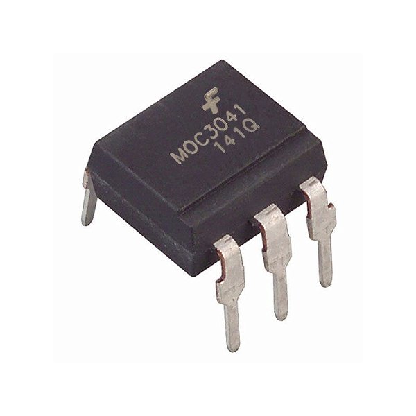 Optoacoplador MOC3041 | Baú da Eletrônica - Baú da Eletrônica ...