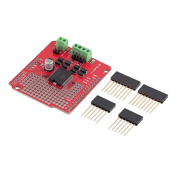L298 Arduino Motor Driver Shield | Baú da Eletrônica - Baú da ...