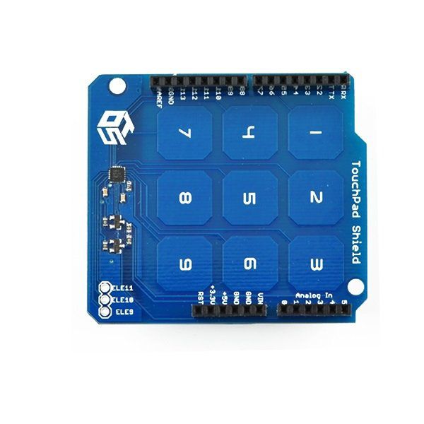 Touchpad Shield para Arduino | Baú da Eletrônica - Baú da Eletrônica ...