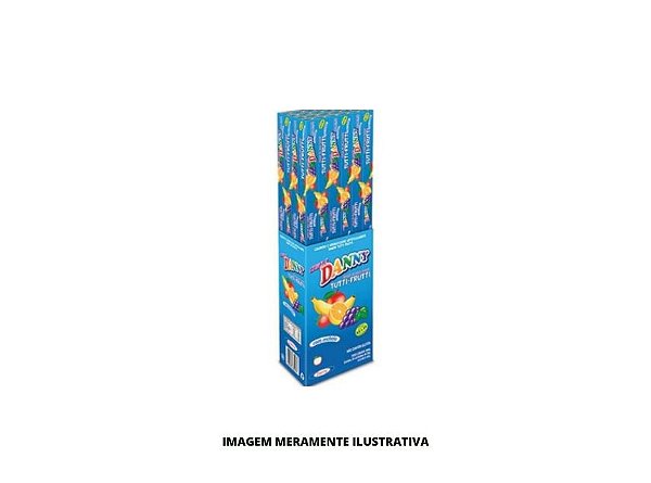 CHICLETE DANNY TUTTI FRUTTI 1X24X35G - Roberto Distribuidora