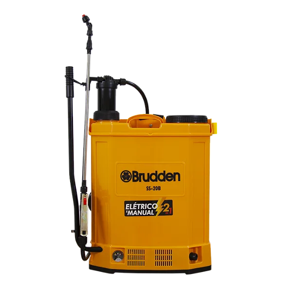 Pulverizador Costal a Bateria e Manual SS-20B 20L - Brudden - JF Comércio e Produtos