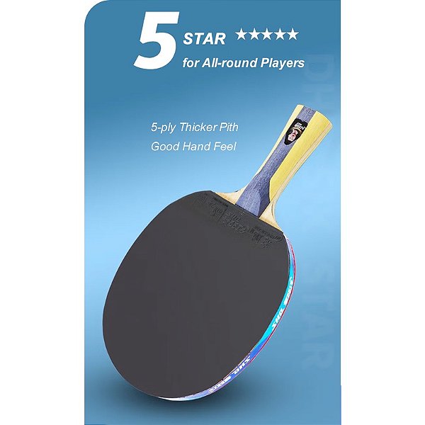 Raquete para tênis de mesa ping pong DHS modelo DHS 5002 - OPERATT ...
