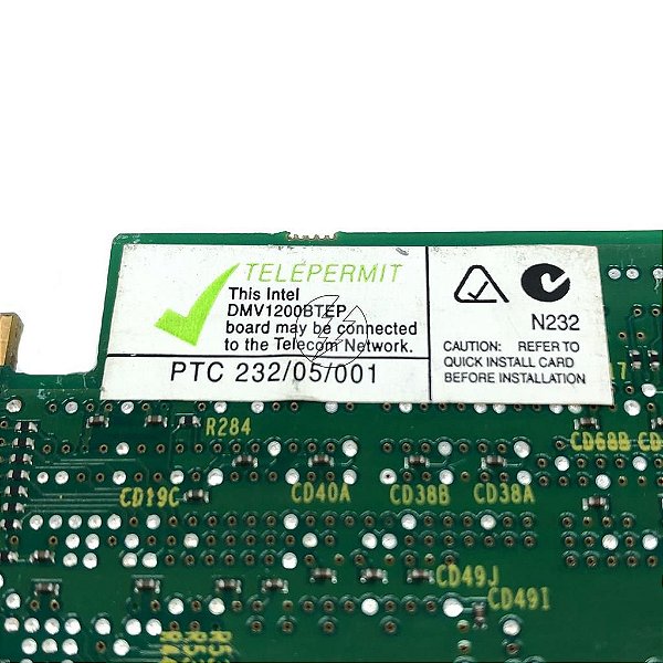 Placa de Rede Intel Dialogic Dmv1200 Btep, 4x Rj45 - ShockTI - Comércio ...