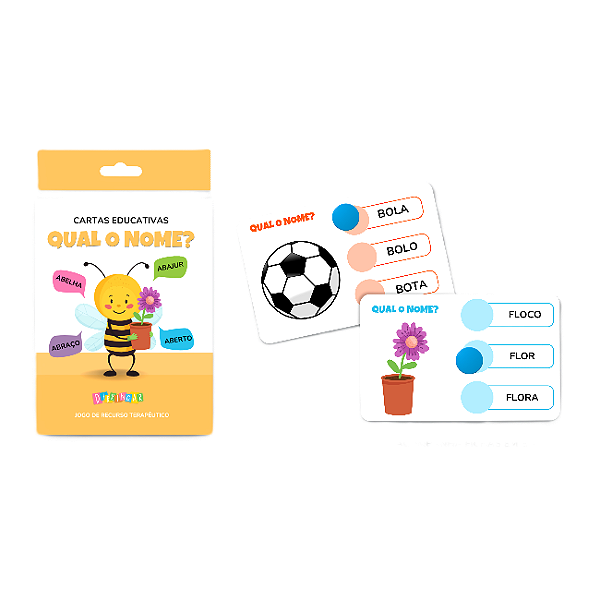 Cartas Educativas Qual o Nome? - DiBrincar | Alternativa Brinquedos - Alternativa Brinquedos ...