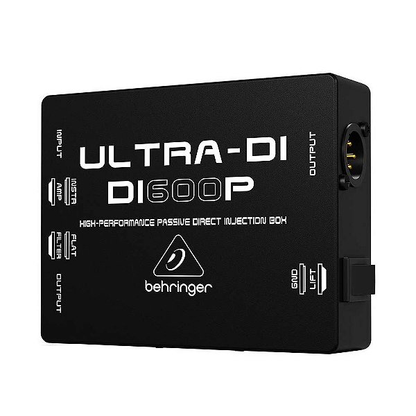 Direct Box Passivo Behringer Di600p Ultra-Di - BHGuitar | As Melhores ...