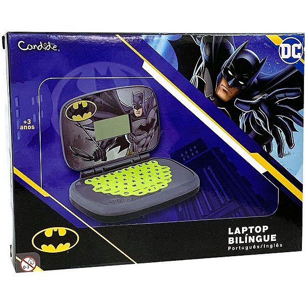Laptop Infantil Batman Minigame Bilíngue - Diversão e Aprendizado - TK ...