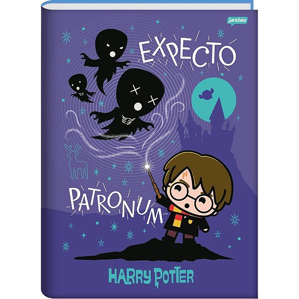 Caderno Brochurão Harry Potter 96 Folhas com Adesivos - 5 unid. - TK ...
