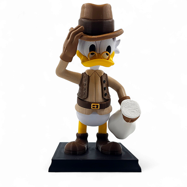 Tio Patinhas Caçador Action Figure Colecionável 20cm - MetArt Studio ...