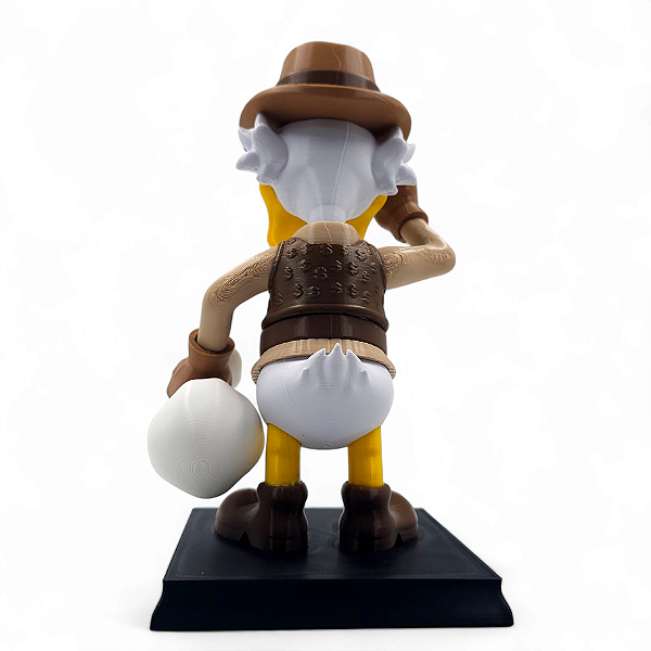 Tio Patinhas Caçador Action Figure Colecionável 20cm - MetArt Studio ...