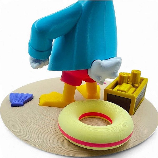 Tio Patinhas Verão Action Figure Colecionável - MetArt Studio - MetArt ...