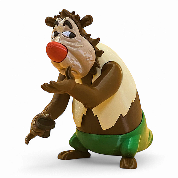 Papai Urso Pidão Action Figure Colecionável Turma do Pica-Pau - MetArt ...