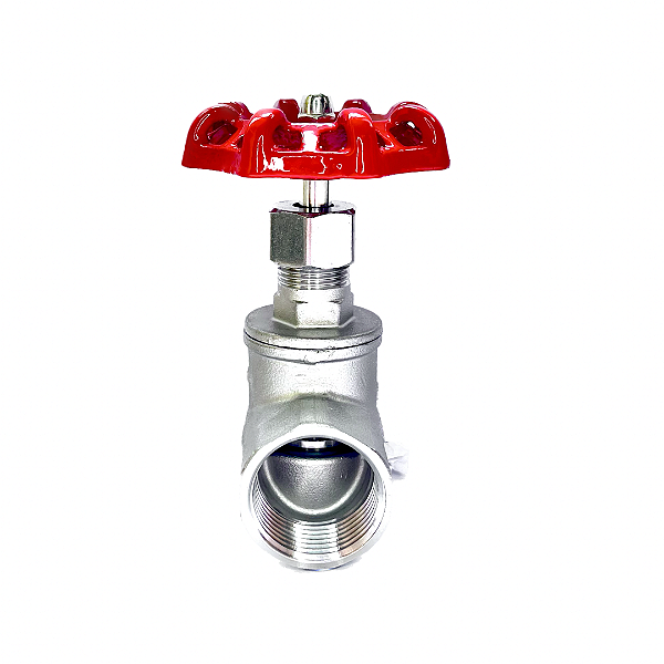 Válvula Globo Agulha 1" BSP Aço Inox 304 - Hambor Válvulas Industriais