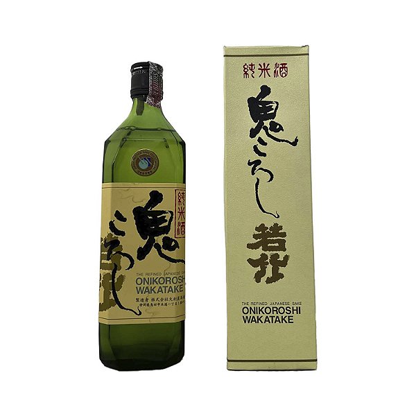Sake Wakatake Onikoroshi Tokubetsu Junmai Genshu 720ML - Oomuraya ...
