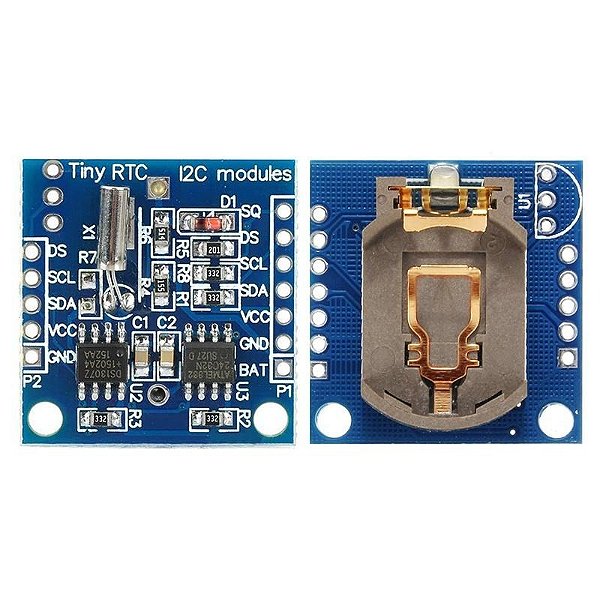 Real Time Clock RTC DS1307 - Eletrônica Cuiabá Real Time Clock RTC DS1307 - Eletrônica Cuiabá
